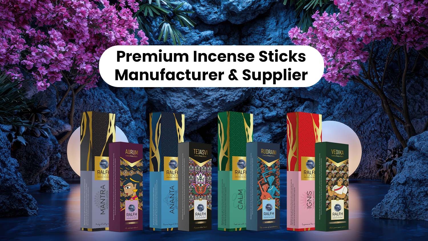 Premium Incense Sticks Manufacturer & Supplier – Ralfh Senses
