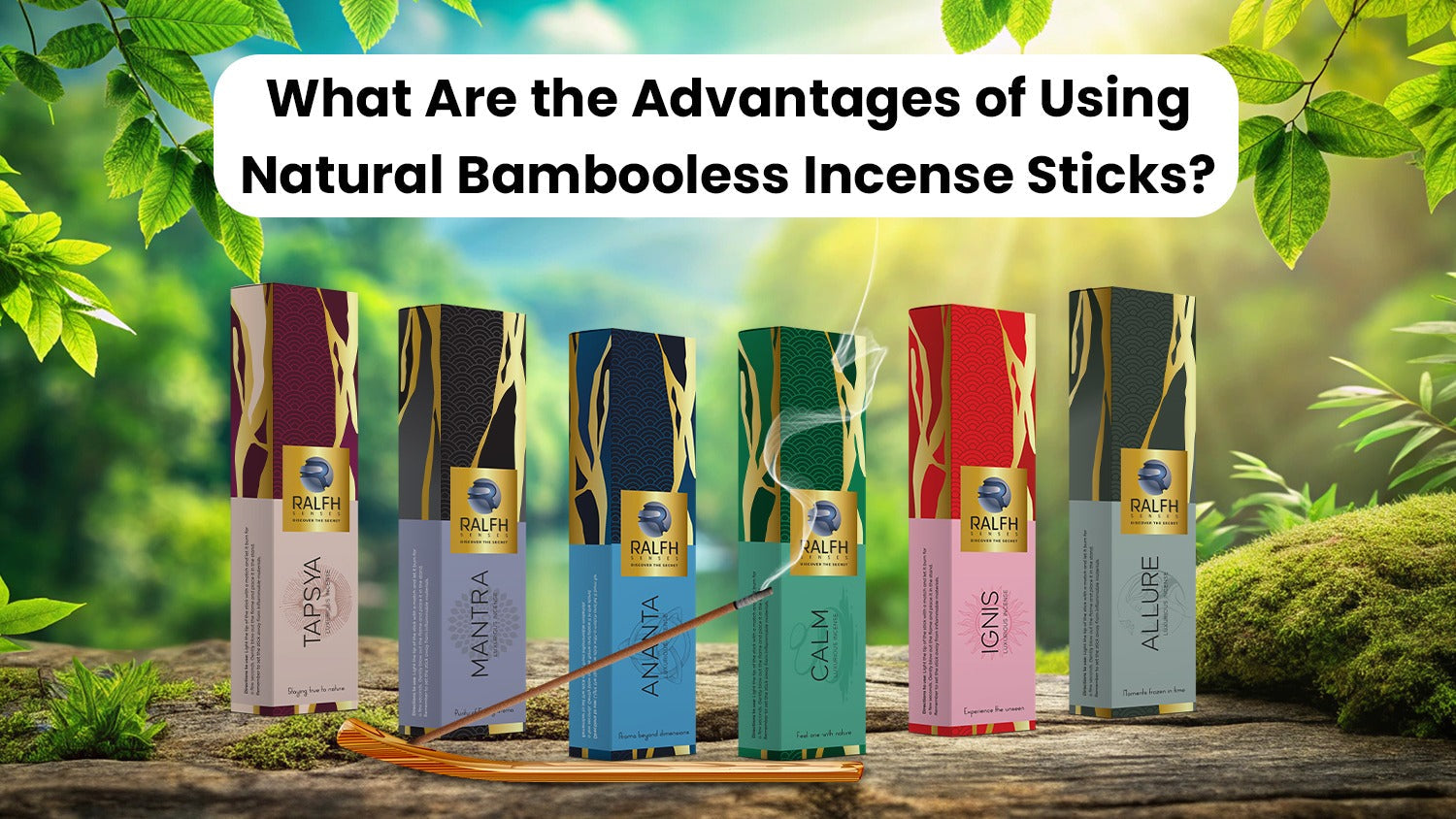 What Are the Advantages of Using Natural Bambooless Incense Sticks ...